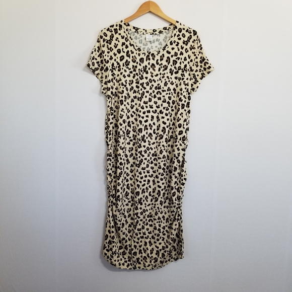 Time and Tru | Dresses | Nwot Time And True Maternity Leopard Print ...